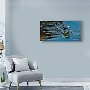 Trademark Fine Art, 24x47-Inch Ripples in The Shallow by Michael Jackson
