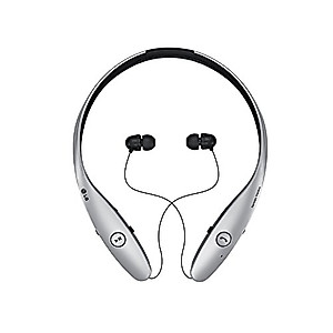 LG Electronics Tone INFINIM Bluetooth Stereo Retractable Headset HBS-900 Silver