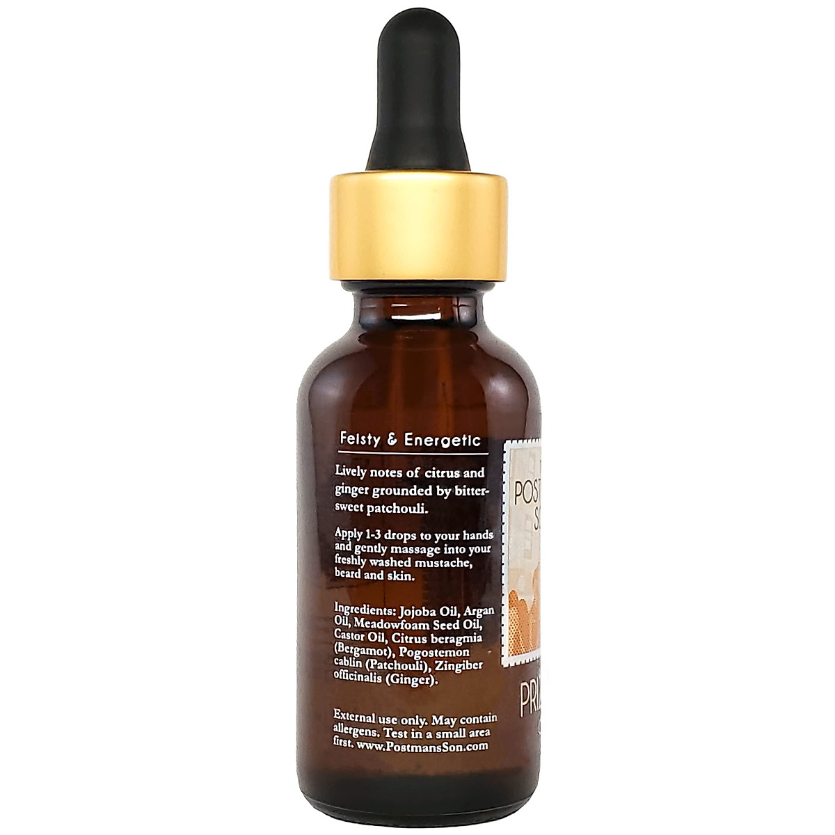 The Postman's Son - PRIZE FIGHTER - Crafted Beard Oil - 1 fl oz