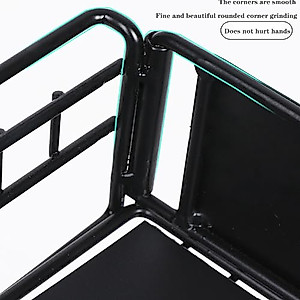 SLDMJFSZ Under Sink Organizers and Storage,2-Tier Sliding Kitchen Cabinet Organization,Multi-Purpose Under Sink Shelf,Black/White,White,Small