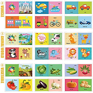 teytoy My First Soft Book, Nontoxic Fabric Baby Cloth Activity Crinkle Soft Books for Infants Boys and Girls Early Educational Toys (Pack of 12)