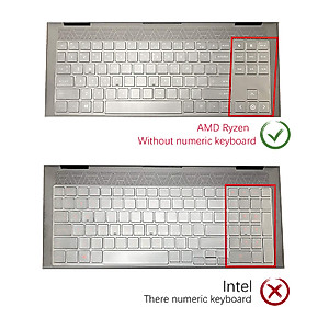 Keyboard Cover for 15.6" 16" 16.1" HP Omen Gaming 15-ek 15-en 16-xf 16-wf 16-xd 16-u 16-b/n/k Series 15-en1010nr 15-ek0013dx 16t-u000 16-u0097nr 16-xf0033dx 16-wf0097nr 16-u1047nr 16z-xd000 16t-b100