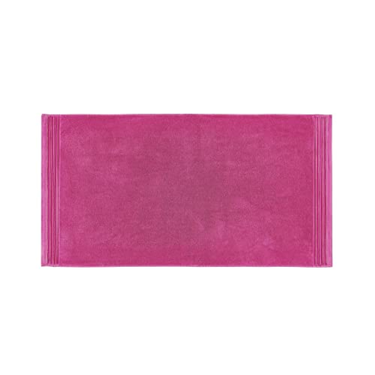Kate Spade New York Scallop Pleat 580 GSM Terry 1 Piece Hand Towel, 18 x 32 Inches, 100% Cotton (Magenta Frost)