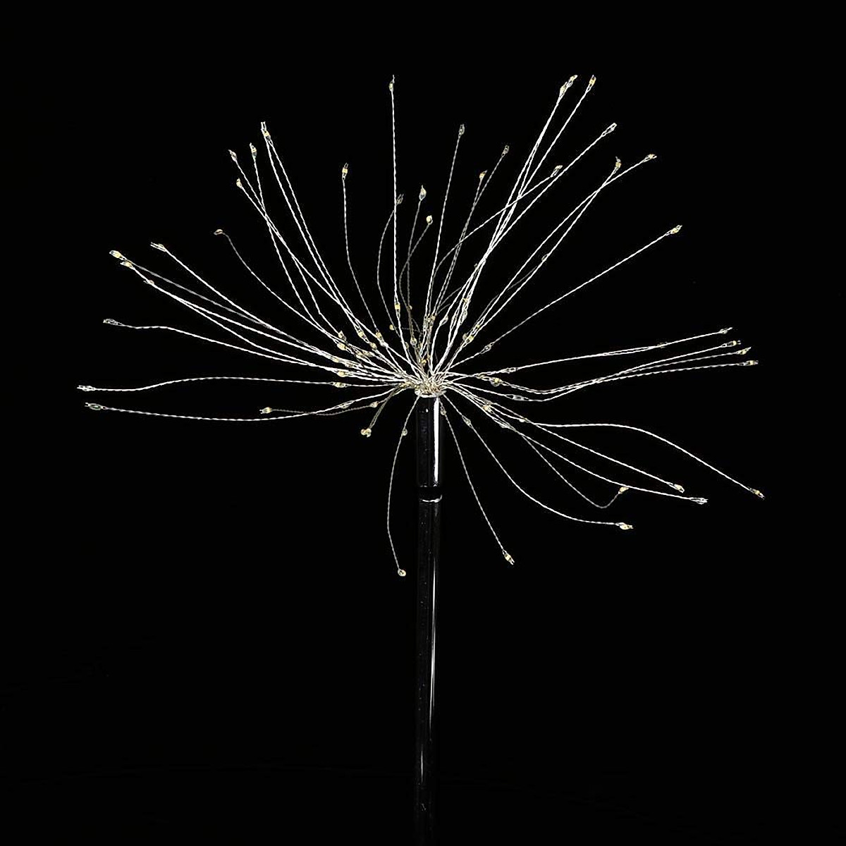 Romantic Valentine's Day Plastic Material Fireworks Lights, LED Light Decor, High Brightness Warm White Energy Saving for Garden Corporate Parties Wedding Decoration Home Courtyard(White Light)
