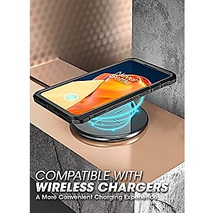 SUPCASE Unicorn Beetle Pro Series Case Designed for OnePlus 9 5G (NA Version Model:LE2115), Full-Body Rugged Holster Case with Built-in Screen Protector (Black)