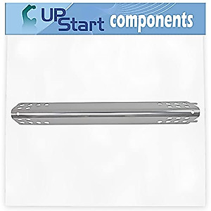 BBQ Grill Heat Shield Plate Tent Replacement Parts for Char-Broil 466645115 - Compatible Barbeque Stainless Steel Flame Tamer, Guard, Deflector, Flavorizer Bar, Vaporizer Bar, Burner Cover 15"