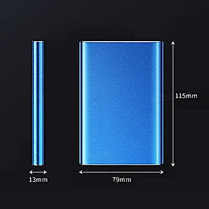 ERYUE 1TB USB3.0 High-Speed Portable Hard Disk 2.5 inch SATA Mobile Hard Drive High-Speed Transmission for PC Laptop Blue