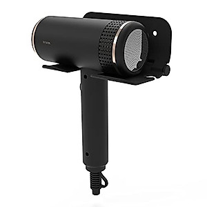 FUNTIN Hair Dryer Holder Wall Mount, Blow Dryer Organizer Wall Mounted,Hair Tool Organizer for Bedroom & Bathroom, Multi-Functional Hair Dryer Rack for Dyson Supersonic