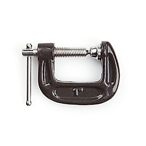 TEKTON Malleable Iron C-Clamp | 4009, Black, 1 Inch