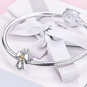 WOSTU Alloy Guardian Angel Charms for Bracelets for Women fit Bracelet