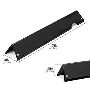 Stanbroil Porcelain Enameled Flavorizer Bars for Weber Genesis II/LX 300 Series (2017 and Newer) Gas Grills, Replacement Parts for Weber 66032/66795, 5 Pack