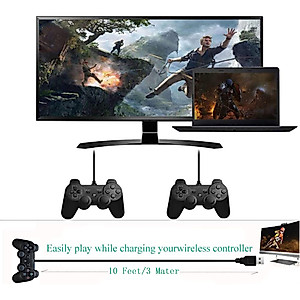 DTOL PS3 Controller Charger Cable Ring Mini USB Data Charging Cord for PS Move Playstation 3 Wireless Controller, TI84 Plus CE, Digital Camera 10ft 2 Pack