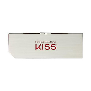 KISS 1875 Watt Pro Tourmaline Ceramic Hair Dryer, 3 Heat Settings, 2 Speed Slide Switch, Cool Shot Button, 2 Detangler Combs, 1 Concentrator, 1 Diffuser, Removable Filter Cap & 4 Sectioning Clips Red