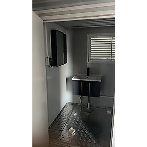 Generic Airconditioned Foldable Prefab Homes Prefabricated 20ft Office Fully Equipped Expandable Container Movable House with Bathroom +Kitchen with Sun Shade, Customized