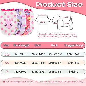 2 Pieces Small Dog Sweaters Chihuahua Fleece Clothes XXS~S Winter Warm Puppy Sweaters Boys Girls Tiny Dog Outfits for Teacup Yorkie Puppies Extra Small Breed Costume (XX-Small)