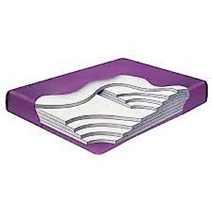 Queen 99% Waveless With Lumbar Support Hardside Waterbed Mattress Kit includes liner and fill kit
