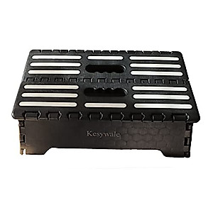 Portable Folding Step, 15" x 8.7" x 5" Lightweight Foldable Step Stool Indoor & Outdoor Mobility Step for Seniors, Pets and More