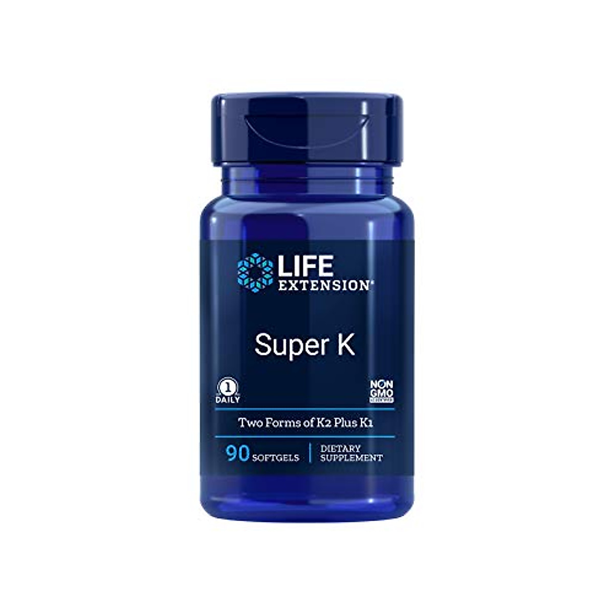 Life Extension Super K w/ Advanced K2 - 90 Softgels