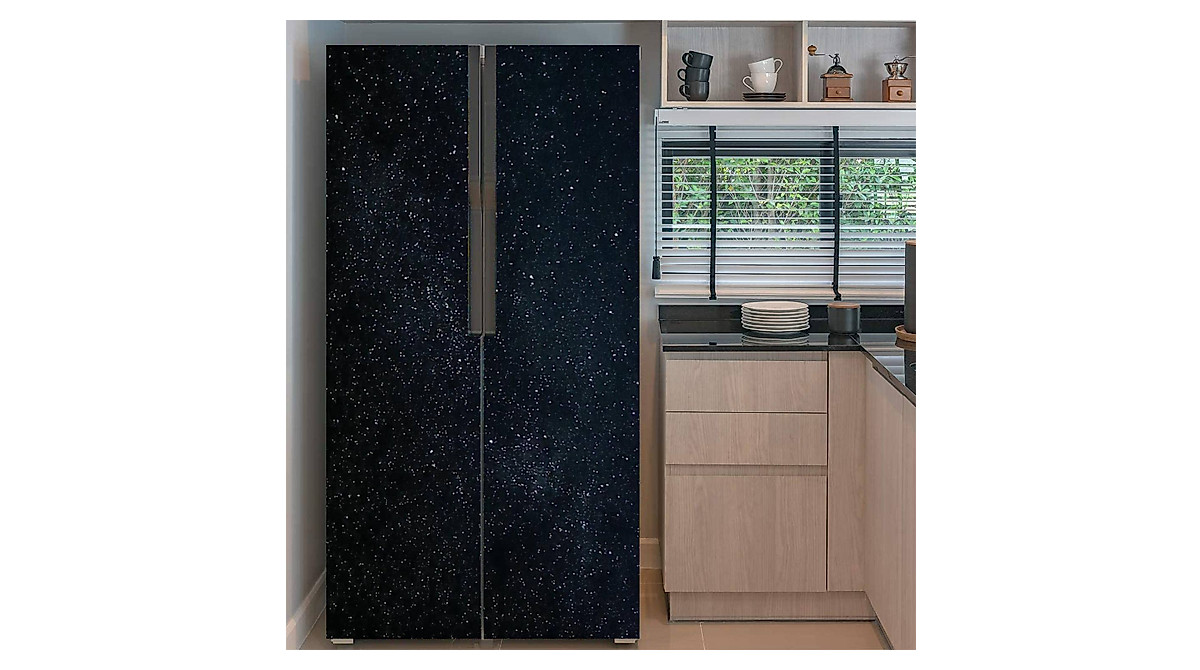 Sky Refrigerator Wrap: Peel & Stick Fridge Decor & Mural
