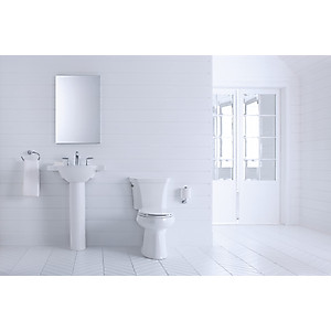 KOHLER K-28031-NA Verdera Medicine Cabinet with Slow-Close Mirror Door & Adjustable Shelves, Rectangular Frame, 24" x 40"