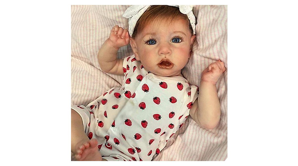 KSBD 20" Reborn Baby Doll - Realistic Gift for Kids