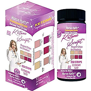 Nurse Hatty - Keto Strips – Fresh – USA-Made – High-Performance – eBook (250ct. Long)