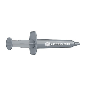 Cooler Master MasterGel Pro V2 High Performance Thermal Compound with High CPU/GPU Conductivity W/m.k= 9m Design for CPU and GPU Coolers