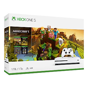 Xbox One S 1TB Console - Minecraft Creators Bundle (Renewed)