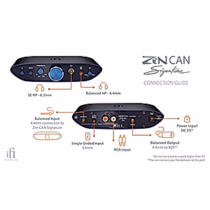 iFi Zen CAN Signature 6XX - Balanced Desktop Headphone Amp and Preamp with 4.4mm Outputs