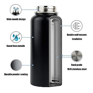 Thank You for Being A Friend Mug Gifts - Gifts for Friend, Friendship Birthday Mothers Day Gifts for Women Buddies Besties Sister Female - Golden Girls Water Bottles 32 OZ