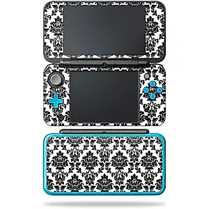 MightySkins Skin Compatible with Nintendo New 2DS XL - Vintage Damask | Protective, Durable, and Unique Vinyl Decal wrap Cover | Easy to Apply, Remove, and Change Styles | Made in The USA