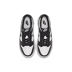 Nike Boy's Dunk Low (Big Kid) White/Black/White 4.5 Big Kid M