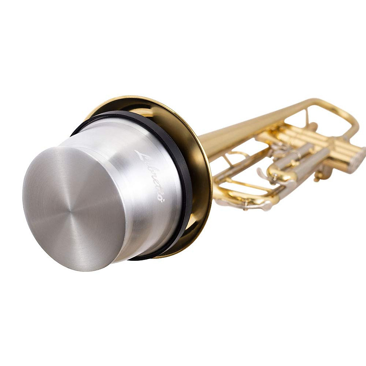 Libretto Trumpet Mute, AC011-6, Cup Mute, All Aluminum, Adjustable Volume, Excellent For Stage Performance & Practice Purpose