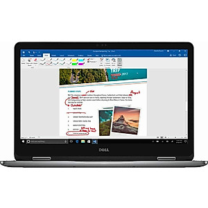 Dell Top Performance Flagship 7000 Series Inspiron 17.3" 2-in-1 FHD IPS Touch-Screen Laptop, Intel 8th Gen i7-8550U, 16GB DDR4, 512GB SSD + 2TB HDD, HDMI, USB-C, Backlit keyboard, NVIDIA MX150, Win 10
