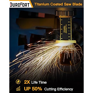 22 PCS Titanium Oscillating Saw Blades, Universal Quick Release Multitool Blades Kits with Sandpaper for Wood Plastics Metal Nails Compatible with Worx Milwaukee Black & Decker Craftsman Ridgid