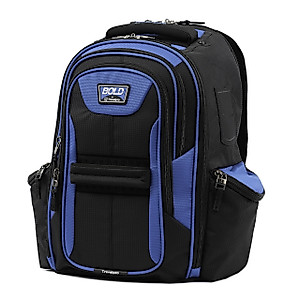 Travelpro Bold Lightweight Laptop Backpack, Blue/Black, One Size