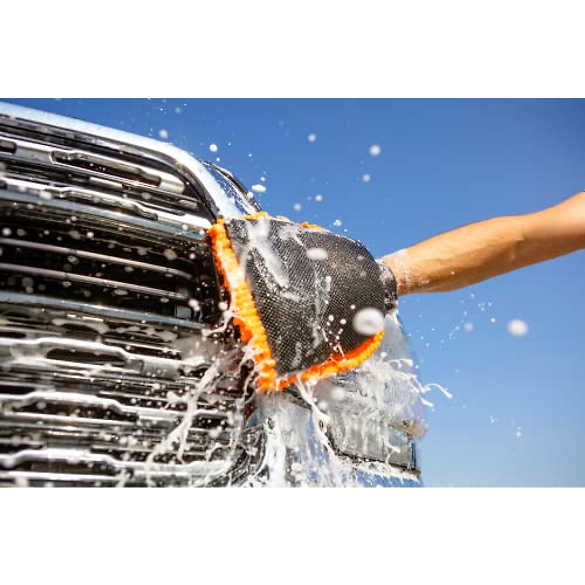 Car Wash Kit with 5-12 ft Extension Pole // Car Washing Brushes Set with Telescopic pole // Microfiber Wash Mop // Soft Wash Brush and Car Wash Tools // The Ultimate RV, Truck Washing Kit