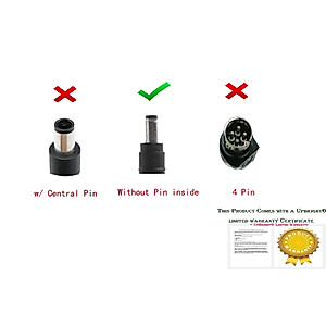 UPBRIGHT 12V AC/DC Adapter Replacement for LaCie d2 Quadra v2 1TB v2.1 7200RPM P9230 P9231 HDD d2 Network DVD+/- RW Drive v.2 V2 12VDC 2.5A-3A 30W-36W Power Supply (w/Barrel Round Tip. NOT 4-Pin)
