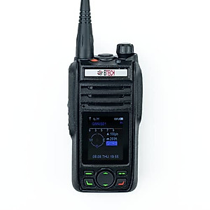 BTECH GMRS-PRO IP67 Waterproof GMRS Two-Way Radio with Bluetooth & GPS, APP Programmable, GMRS Repeater Capable, with Dual Band Scanning Receiver (VHF/UHF); Long Range Two Way Radio