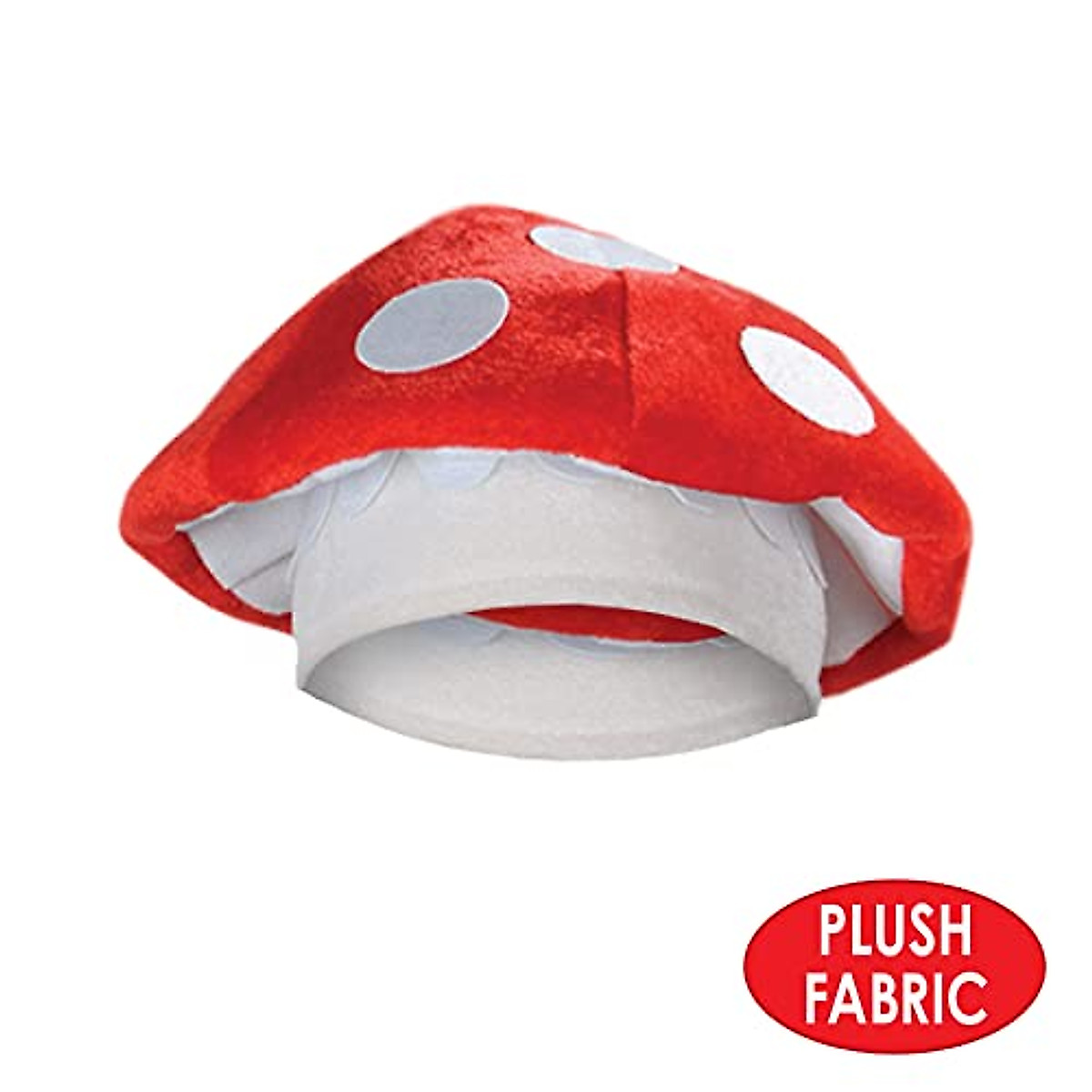 Beistle Plush Mushroom Hat