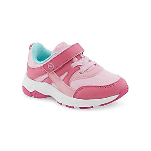 Stride Rite 360 Unisex Child Ace 2.0 Sneaker, Pink, 9 Toddler US