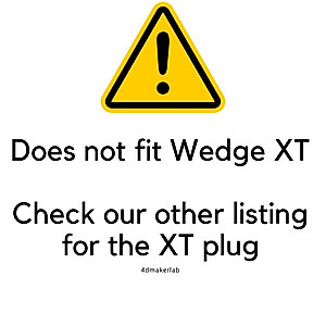 Plug Compatible with Streamlight 88811 Wedge Flashlight, Protects USB Port