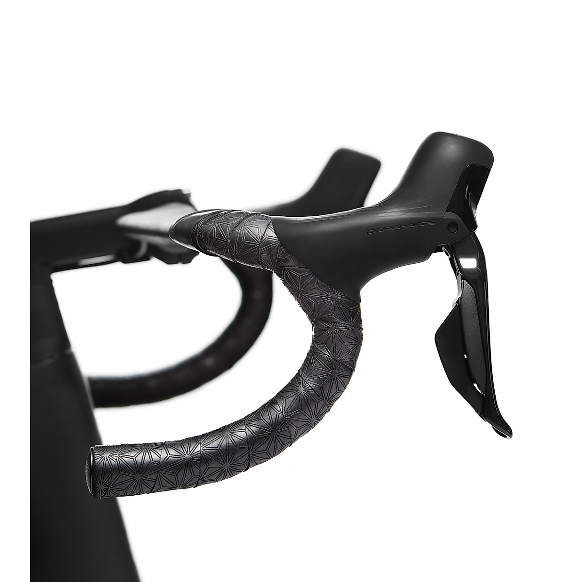 SUPACAZ – Bicycle Bar Tape [Length: 2,200mm Width: 30mm] +Plugs – Super Sticky Kush Classic –Black