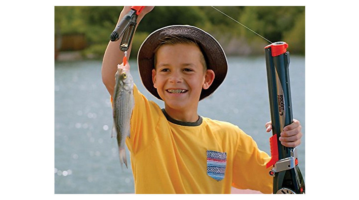 Rocket Fishing Rod - Easy Kids Fishing Pole
