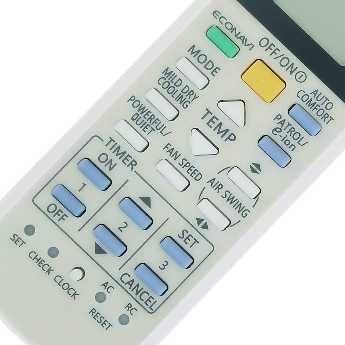 RCECAOSHAN Replacement for Panasonic Air Conditioner Remote Control A75C2913 CWA75C2913