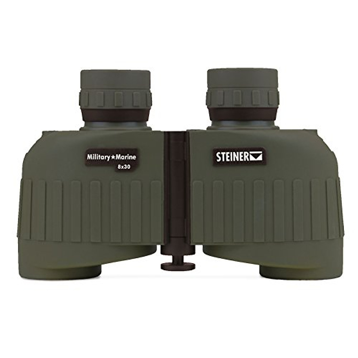 Steiner Military-Marine Series Binoculars, Lightweight Tactical Precision Optics for Any Situation, Waterproof, Green, 8x30