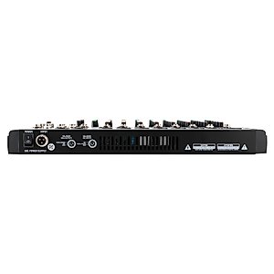 8 Channel Mixing Console Audio Mixer Bluetooth Studio Audio Mixer Sound Mixing Console Desk System Interface with USB Drive for PC Recording AC 110V