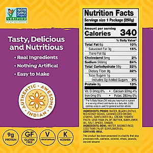 Tasty Bite Indian Style Chili & Rice Bowl, 8.8 Ounce, Pack of 6, Ready to Eat, Organic Basmati, Microwaveable, Vegetarian