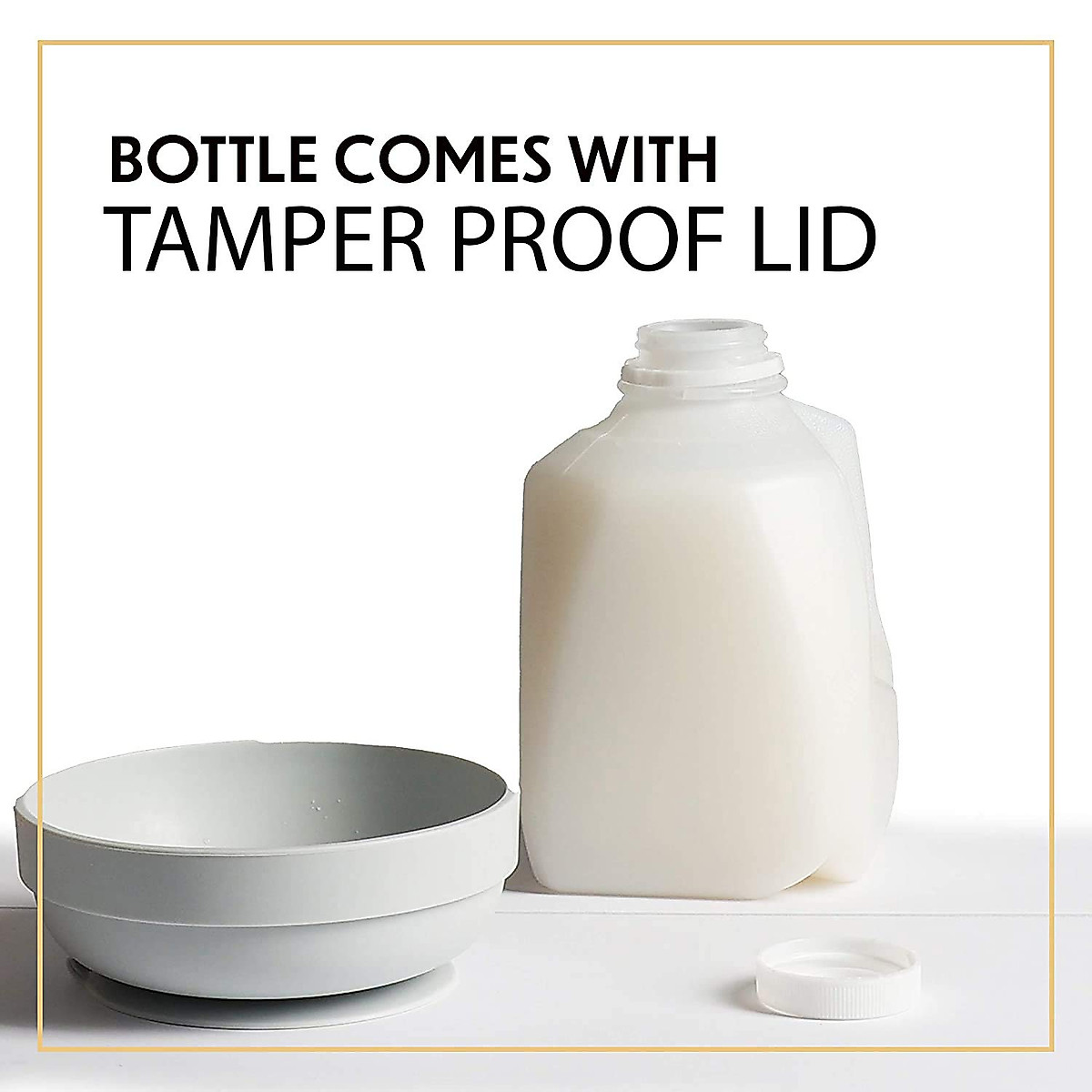 Upper Midland Products Half Gallon Jugs With Caps - 64oz (6PK) and 32oz (6PK) Empty Plastic Bottles and Lids - 12 Bottles Total