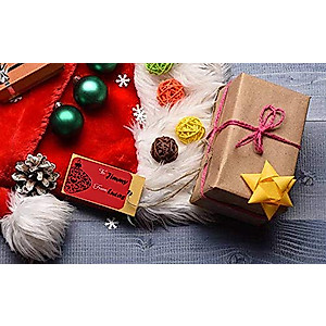 Christmas Sticker Labels,Self Adhesive Gift Stickers Holiday Gift Name Decals for Present/Wrapping Paper Decorations (100 Count)